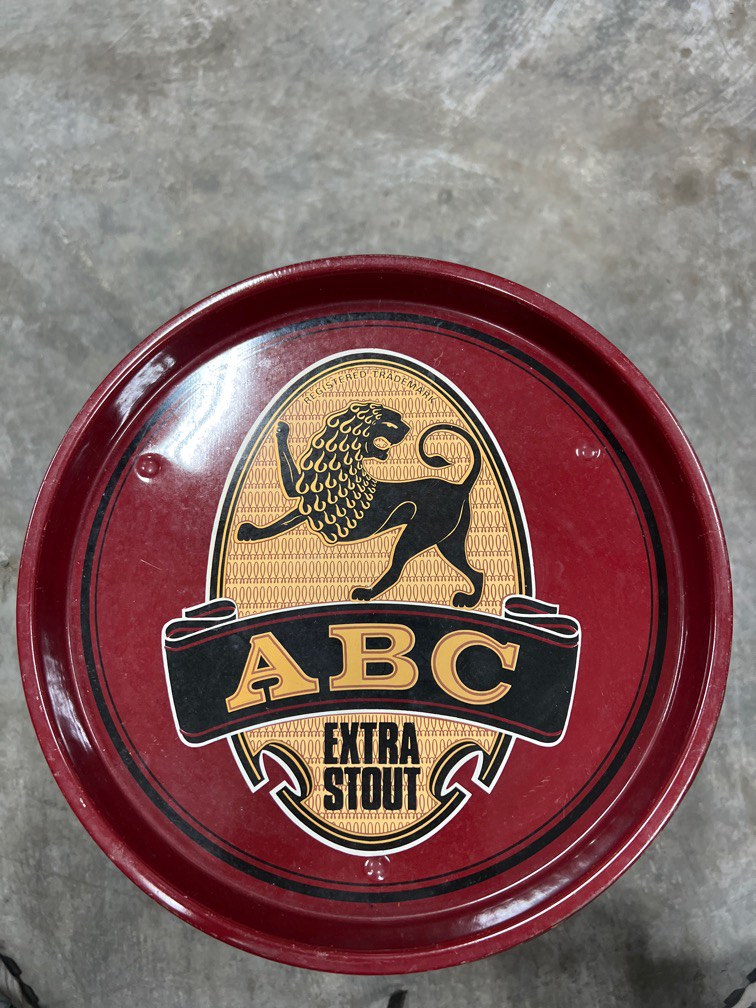 ABC Extra Stout Tray, Hobbies & Toys, Memorabilia & Collectibles ...