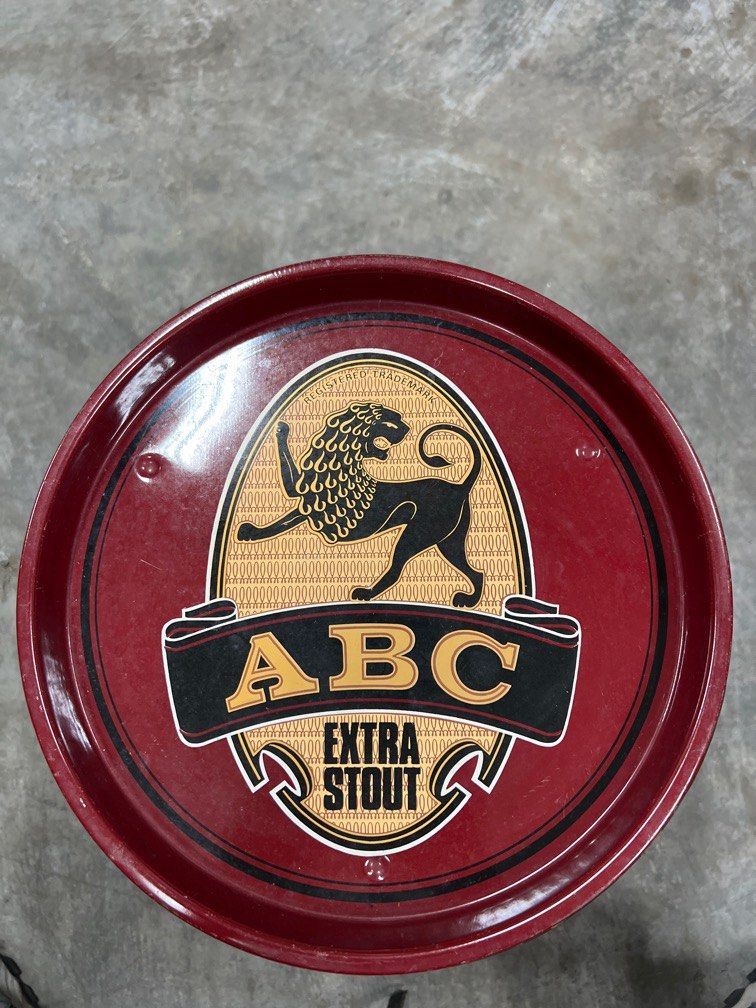 ABC Extra Stout Tray, Hobbies & Toys, Memorabilia & Collectibles ...