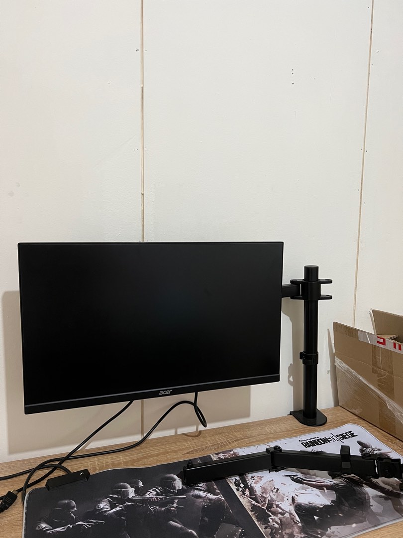 Acer 24 inch with Dual Arm Bracket (no stand/box) on Carousell