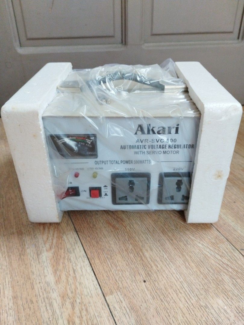 AKARI Automatic Voltage Regulator, TV & Home Appliances, Electrical ...