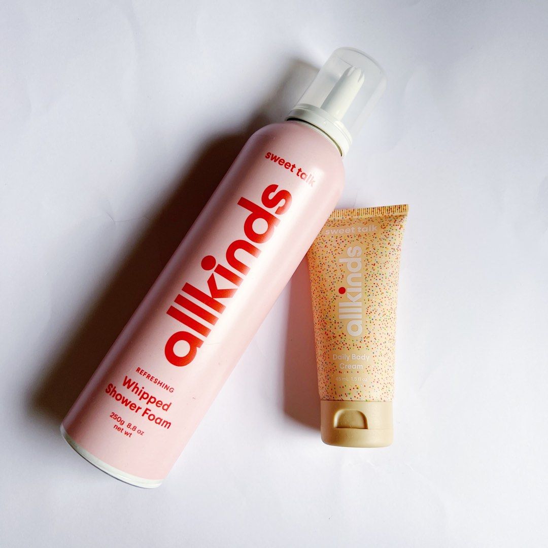 Allkinds Whipped cream body wash & body cream, Beauty & Personal Care ...