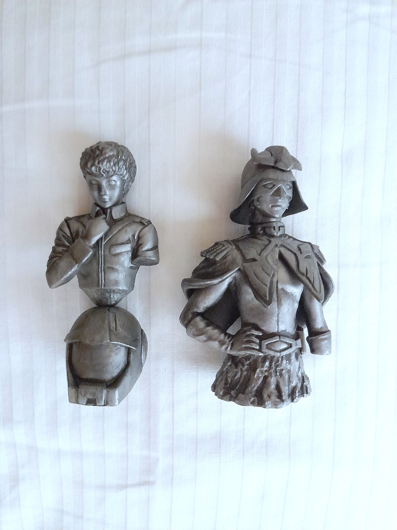 Amuro Ray & Char Aznable Mini Bust Figure (SET of 2) [RX-78-2 Gundam/MS ...