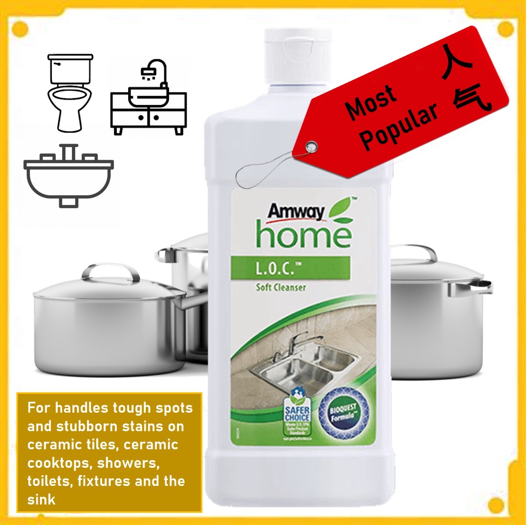 AMWAY Home LOC Soft Cleaner 500ml, Furniture & Home Living, Cleaning ...