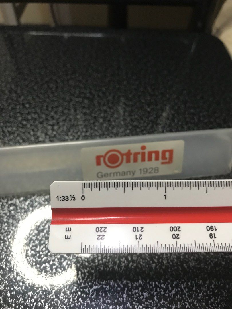 architectural scale ORIGINAL rotring on Carousell