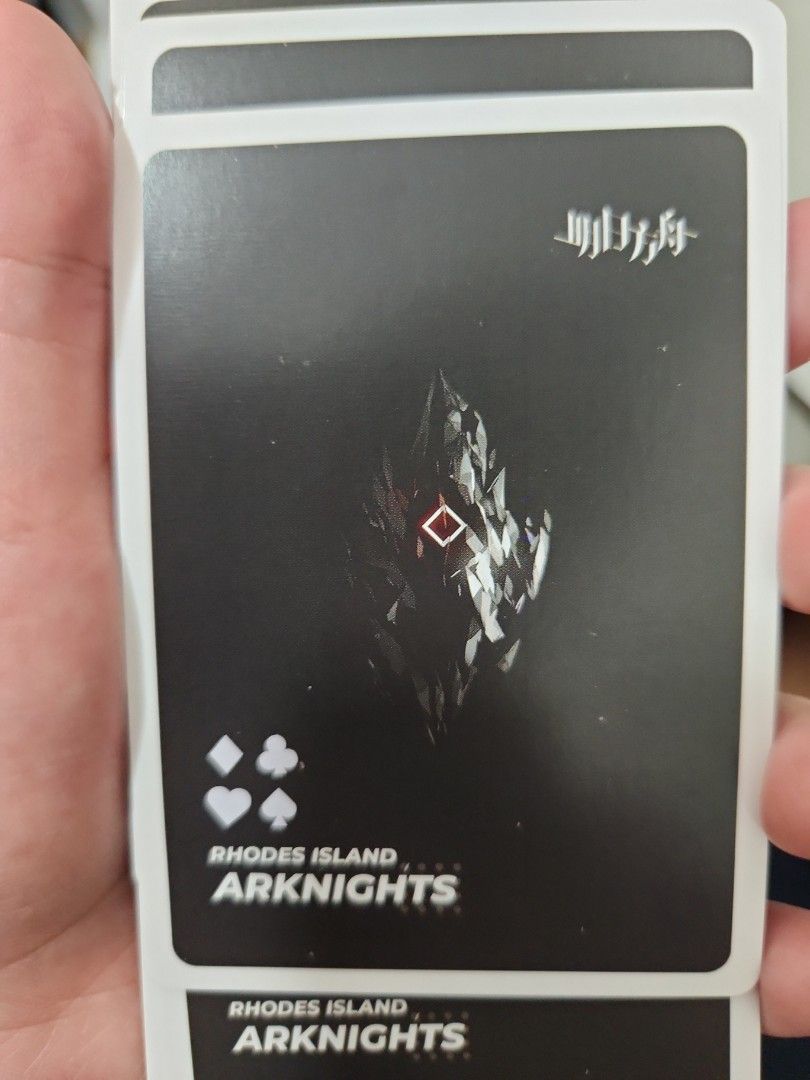 Arknight characters poke cards, Video Gaming, Gaming Accessories, Game ...