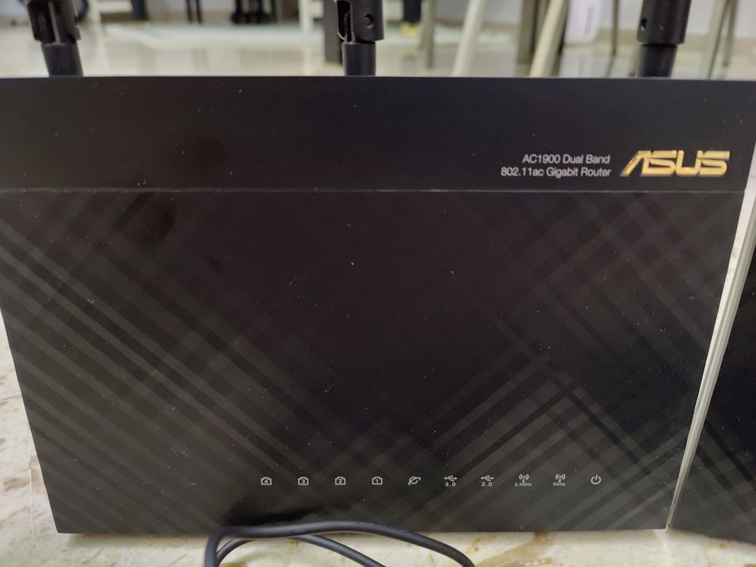 Asus RT-AC68U AC1900 Routers, Computers & Tech, Parts & Accessories ...