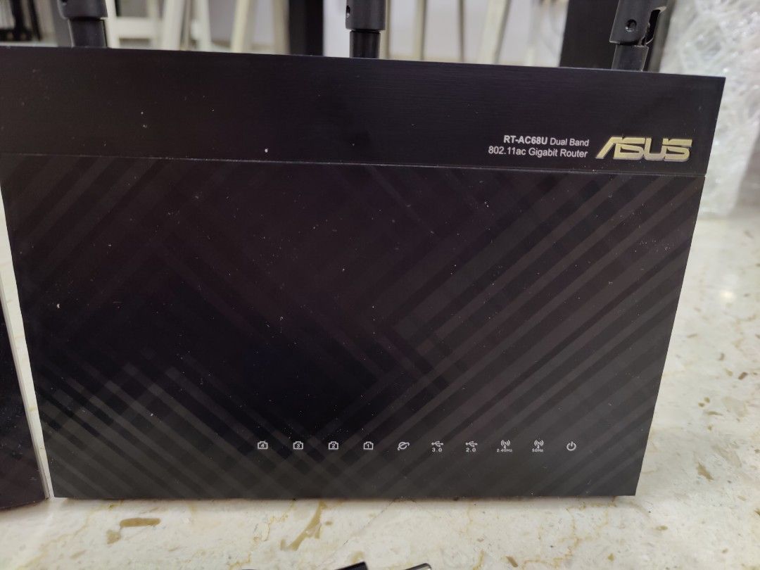 Asus RT-AC68U AC1900 Routers, Computers & Tech, Parts & Accessories ...