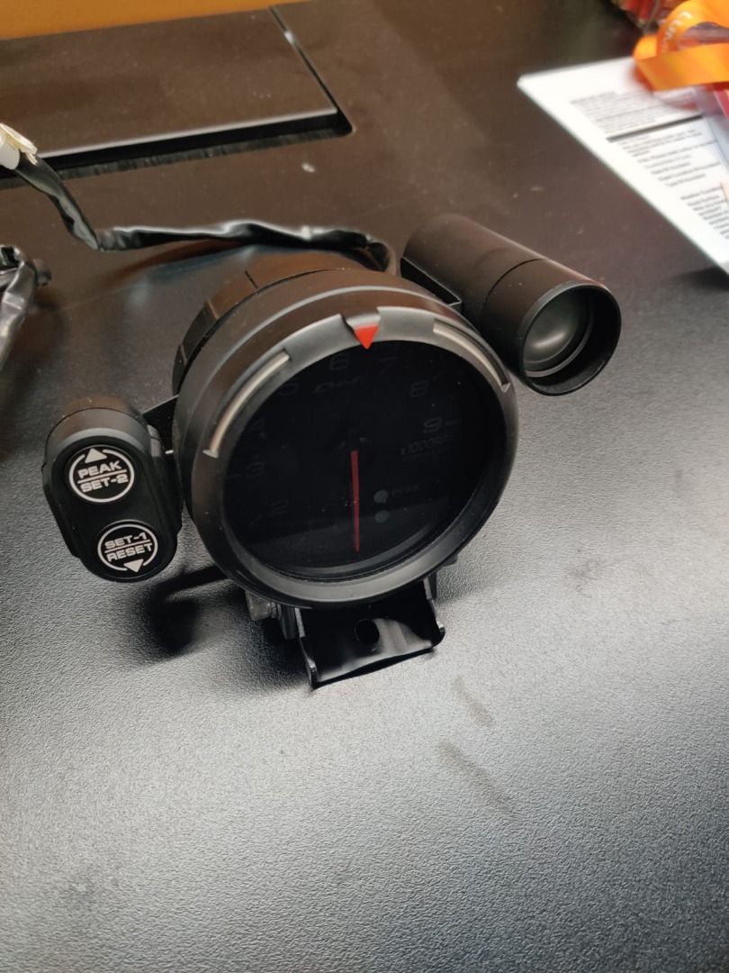 Authentic Defi 9000 RPM Gauge - White LED, Car Accessories, Accessories ...