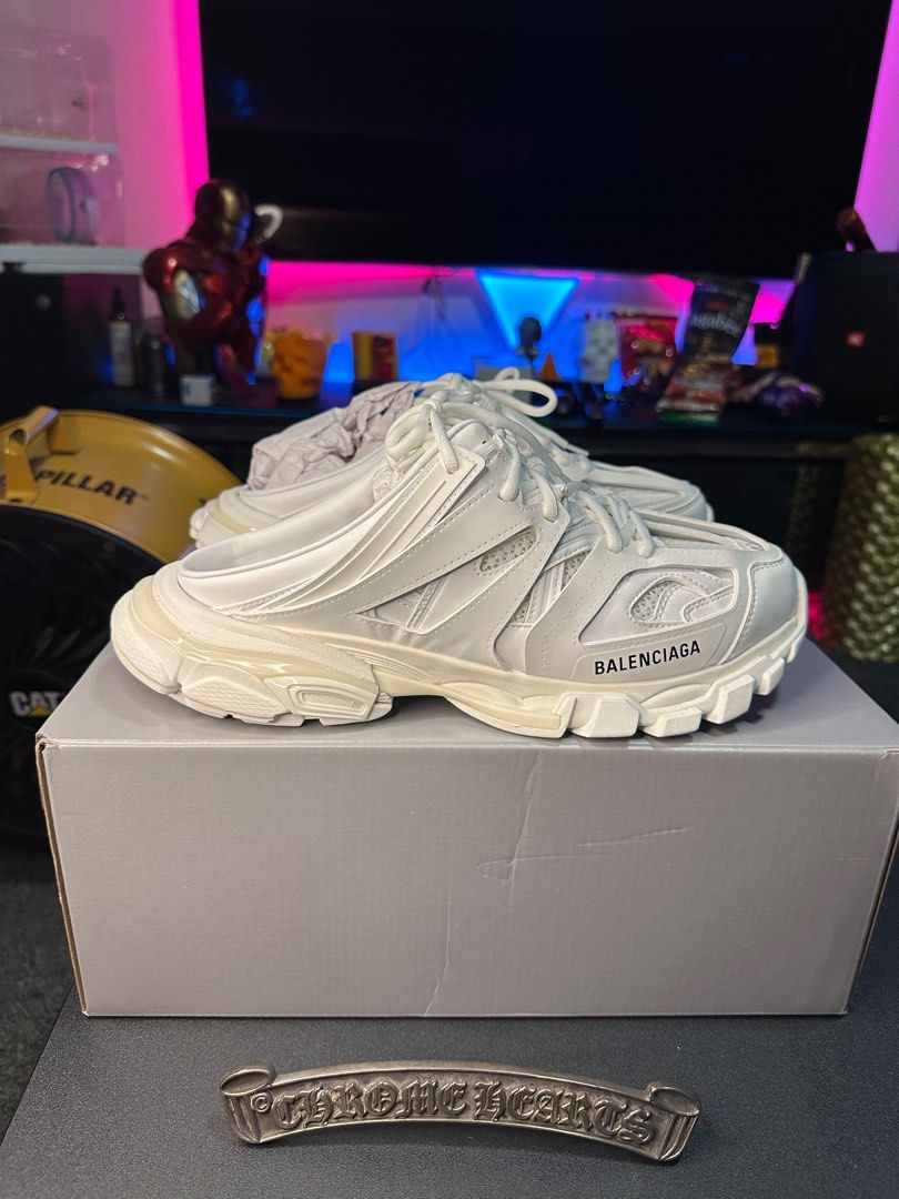 balenciaga open shoes, Men's Fashion, Footwear, Sneakers on Carousell