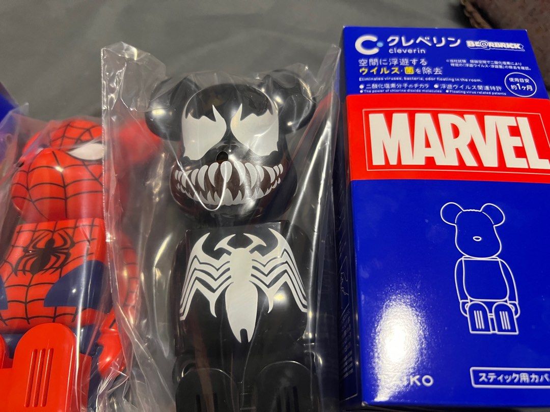 Bearbrick cleverin spider man,venom, Hobbies & Toys, Toys & Games on ... Bearbrick cleverin spider man,venom, Hobbies & Toys, Toys & Games on ...