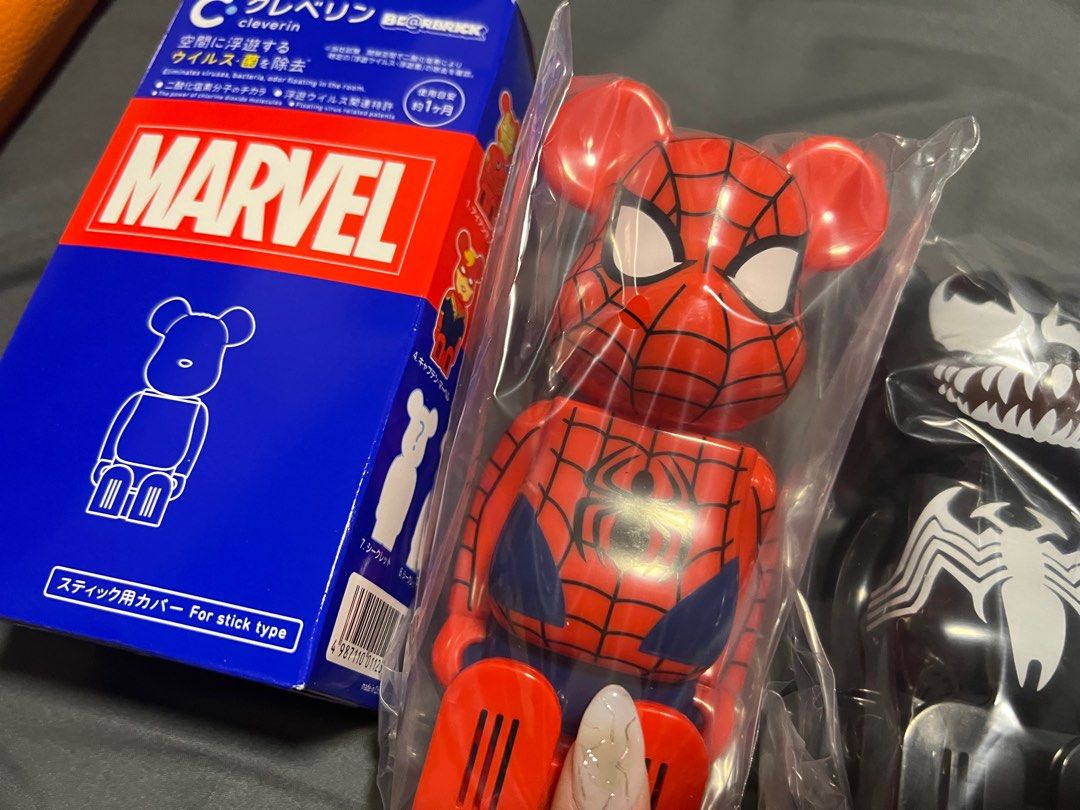 Bearbrick cleverin spider man,venom, Hobbies & Toys, Toys & Games on ... Bearbrick cleverin spider man,venom, Hobbies & Toys, Toys & Games on ...
