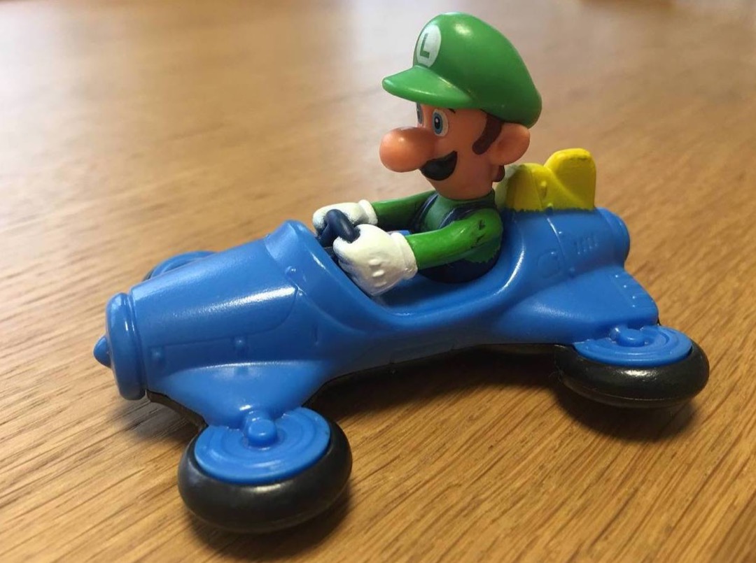 Brand NEW - Luigi in Mach 8, Nintendo 2014, made for McDonald’s. For ...