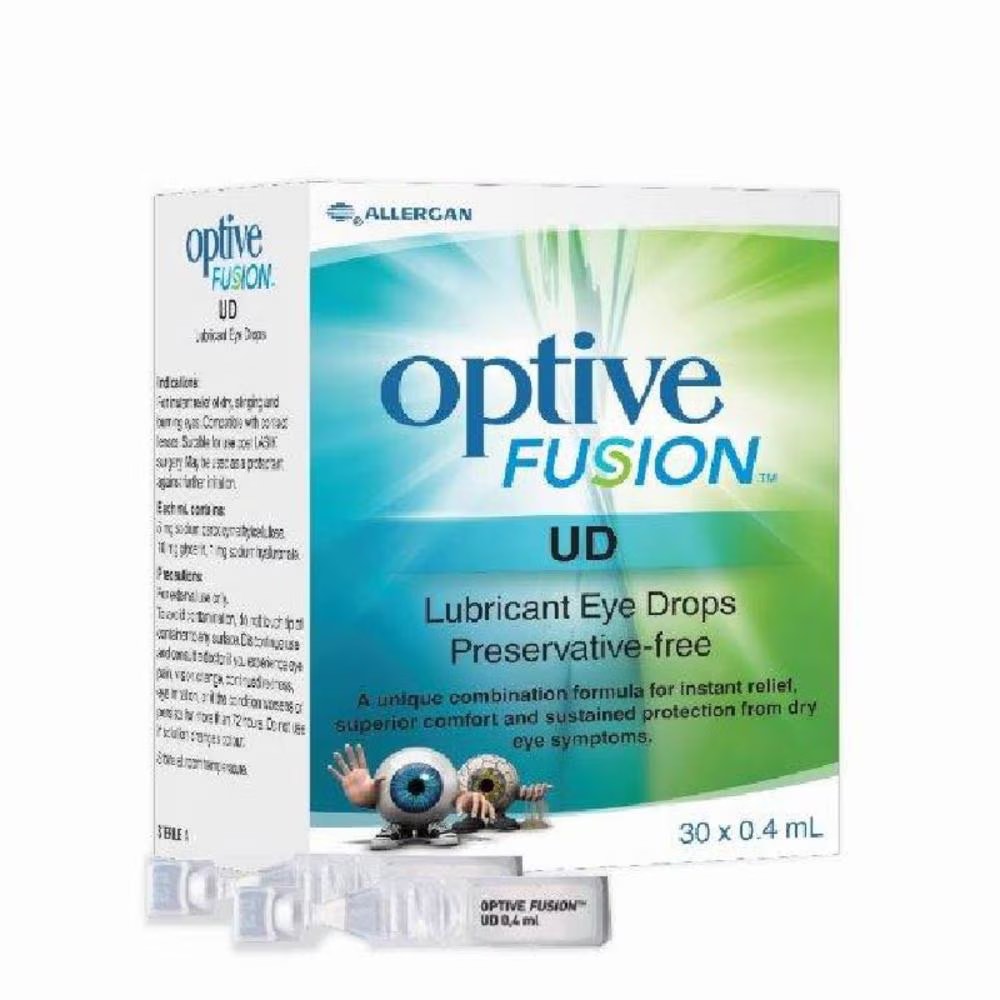 Brand New Refresh Optive Fusion Instant Relief Lubricant Eye Drops 0 ...