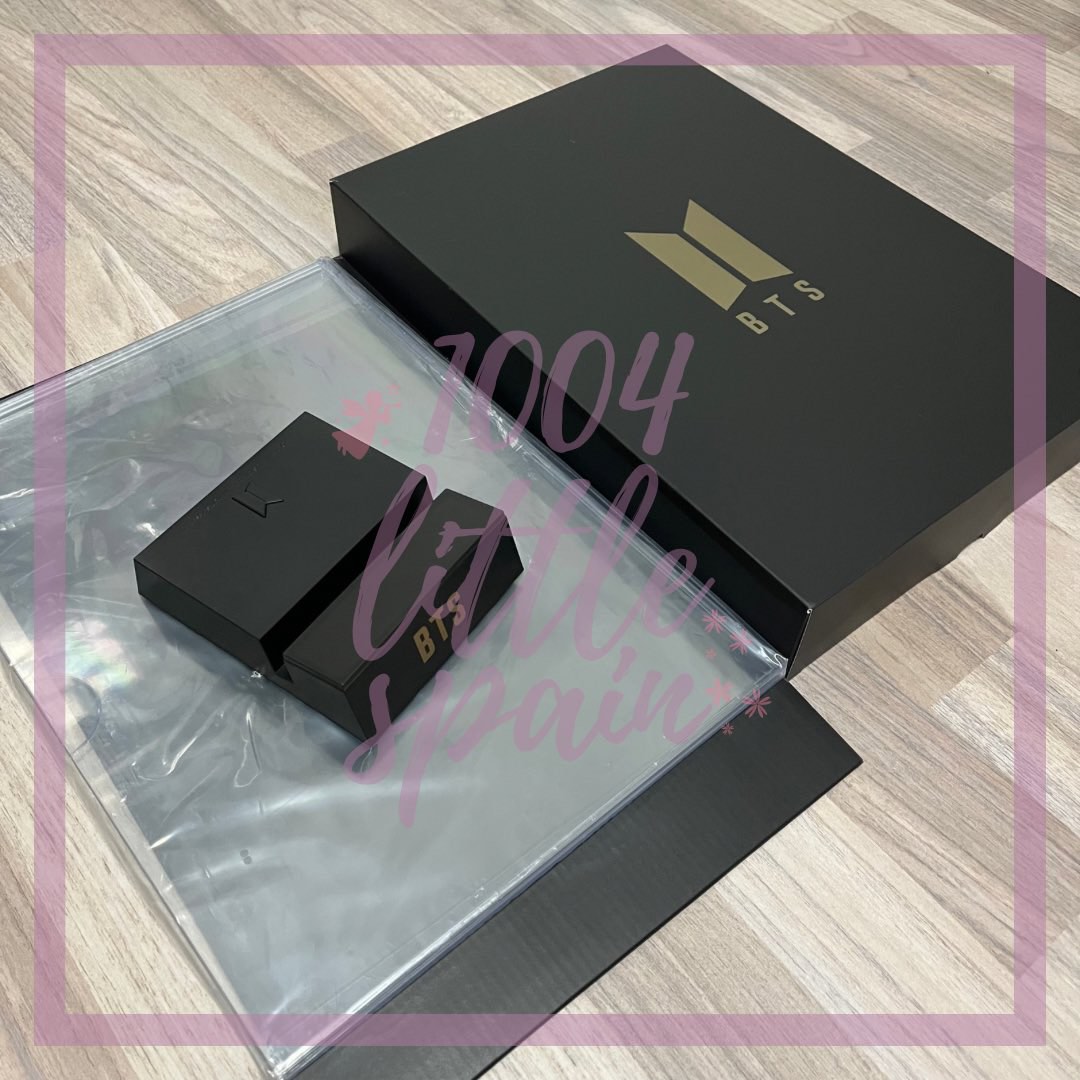 BTS Merch Box 8 Photo Holder + Stand (with light) + Outbox on Carousell