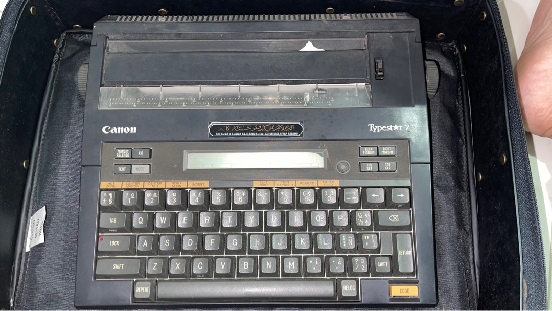 Canon Typestar 7 Typewriter, Mobile Phones & Gadgets, Mobile & Gadget ...