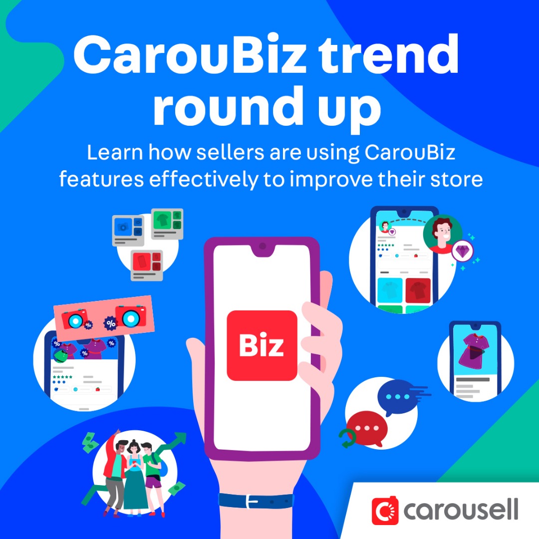 CarouBiz trend round up, Announcements on Carousell