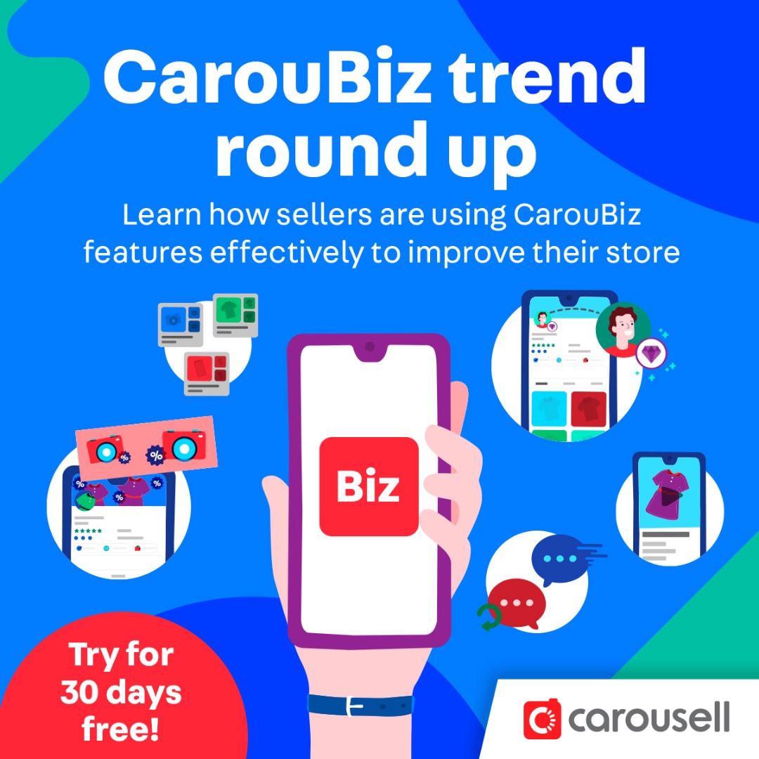 CarouBiz trend round up on Carousell