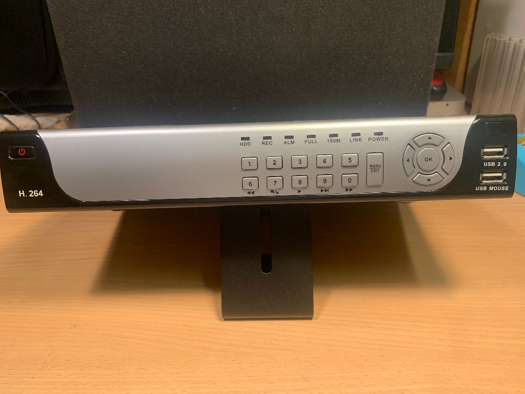 CCTV DVR Digital Video Recorder 4-Channel (BNC) with Audio In & Audio ...