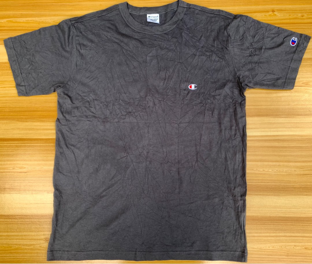 CHAMPION SIDE LOGO, Men's Fashion, Tops & Sets, Tshirts & Polo Shirts ...