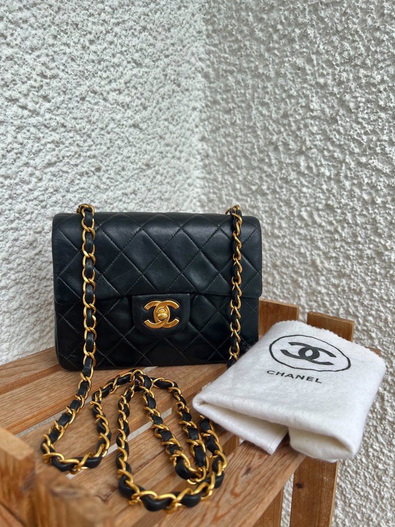 Chanel vintage mini 8, Luxury, Bags & Wallets on Carousell