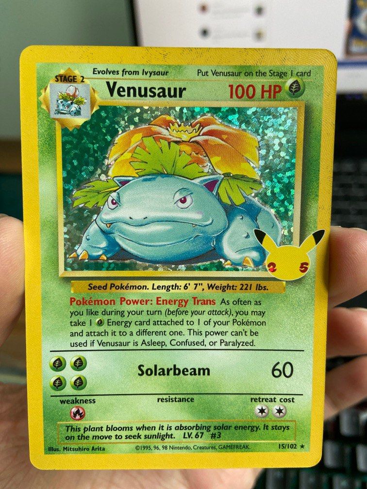 [FREE MAILING!!!] Pokemon 25th Anniversary Celebrations English Cards ...