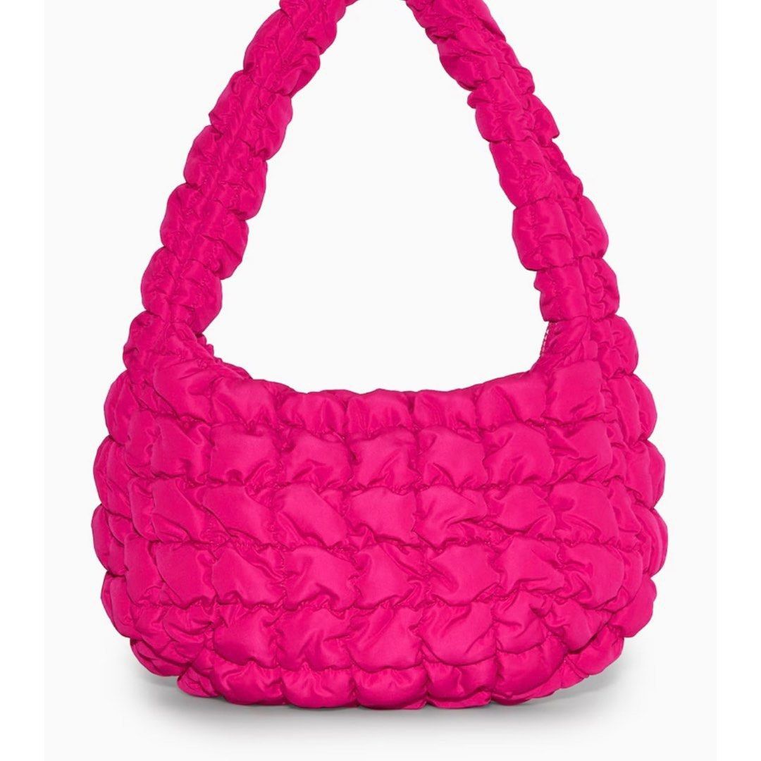 cos mini quilted bag hot pink, Women's Fashion, Bags & Wallets ...