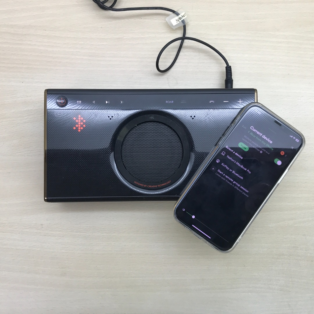 Creative IROAR with BOX | without batt | runs on AC adapter only, Audio ...