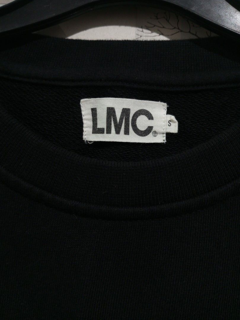 CREWNECK LOS MANAGEMENT CITY (LMC) REFLECTIF BIG LOGO, Fesyen Pria, Pakaian , Baju Luaran di ...