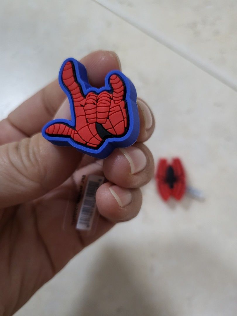 Crocs Jibbitz spider man, Men's Fashion, Footwear, Shoe inserts ...