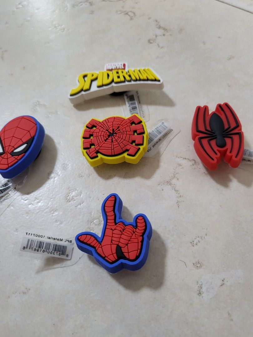 Crocs Jibbitz spider man, Men's Fashion, Footwear, Shoe inserts ...