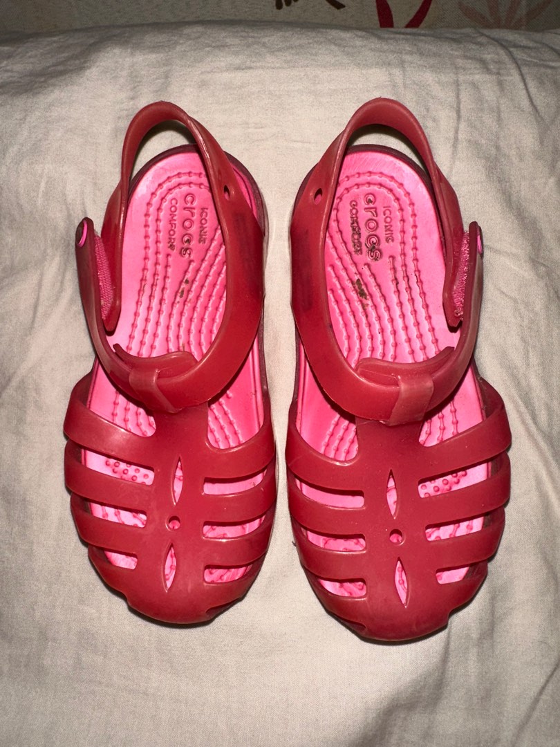 Crocs Sandals Comfort Girls C8 On Carousell