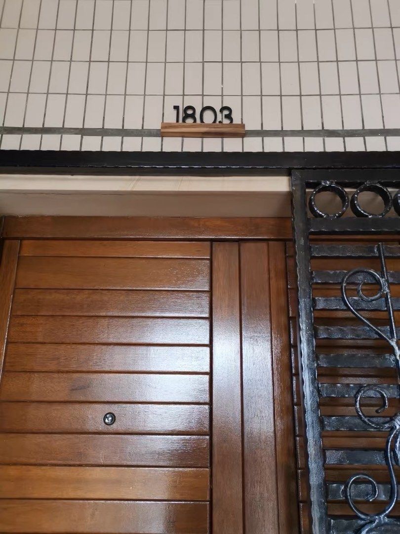 Customised Unit Sign Customised door sign/unit number signage ...