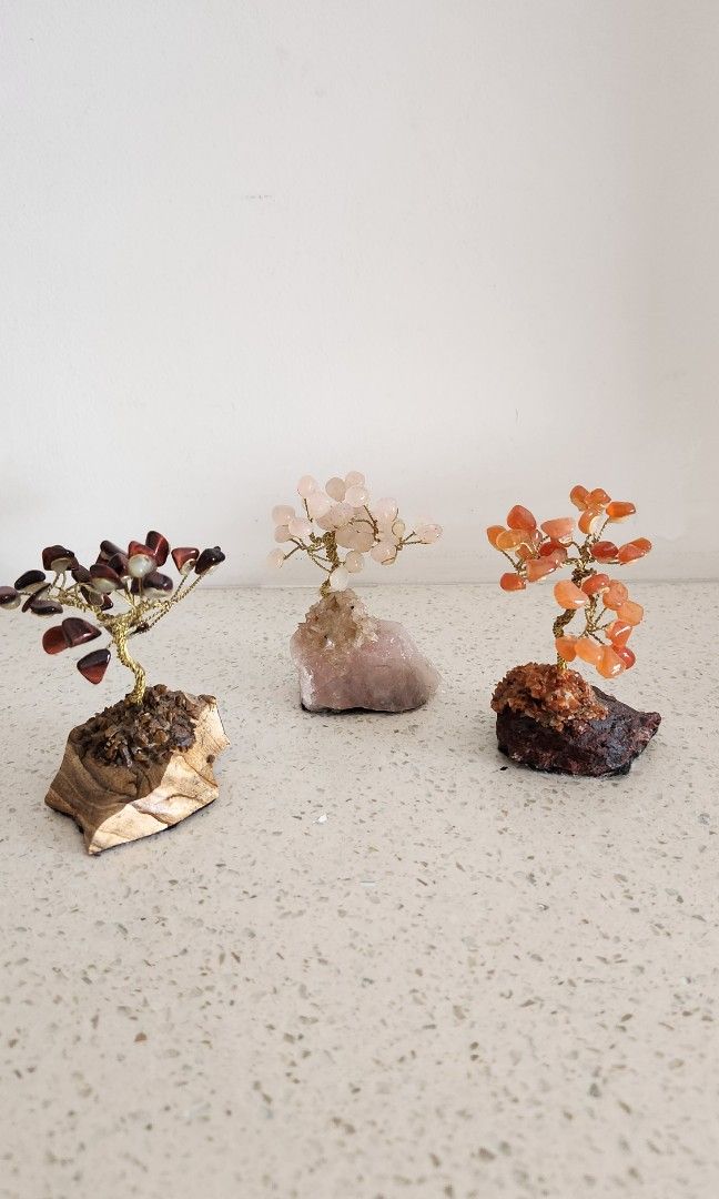 Cyrstal handcrafts trees, Furniture & Home Living, Home Decor ...