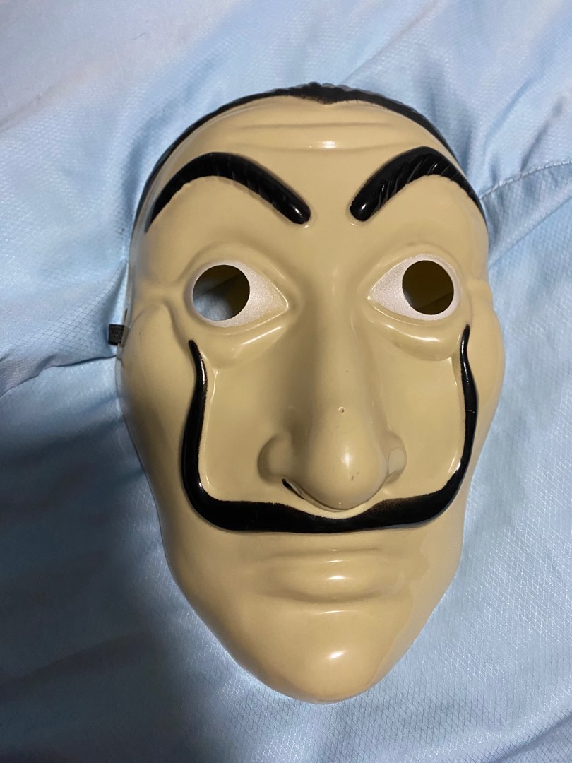 Dali Mask from Money Heist, Hobbies & Toys, Memorabilia & Collectibles ...