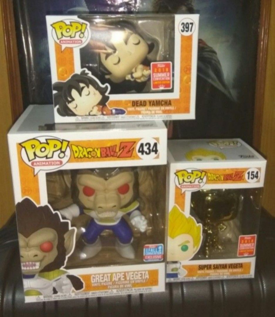 Dead Yamcha 2018 SCE, Great Ape Vegeta 2018 FCE & Super Saiyan Vegeta ...