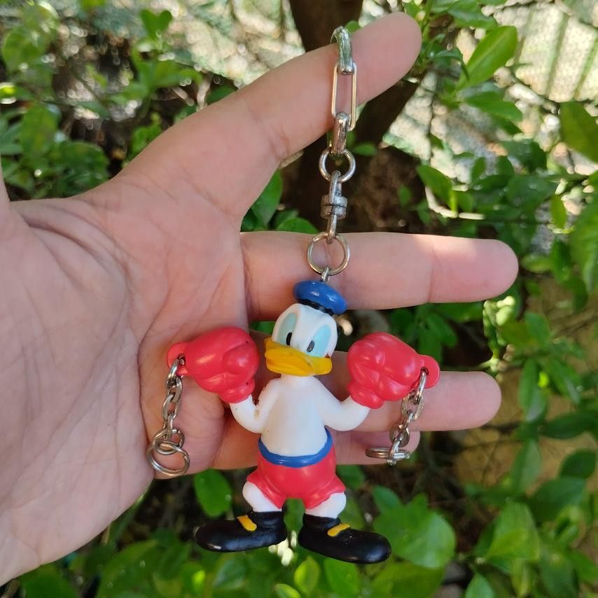 DISNEY Donald Duck Boxing Keychain, Hobbies & Toys, Toys & Games on ...