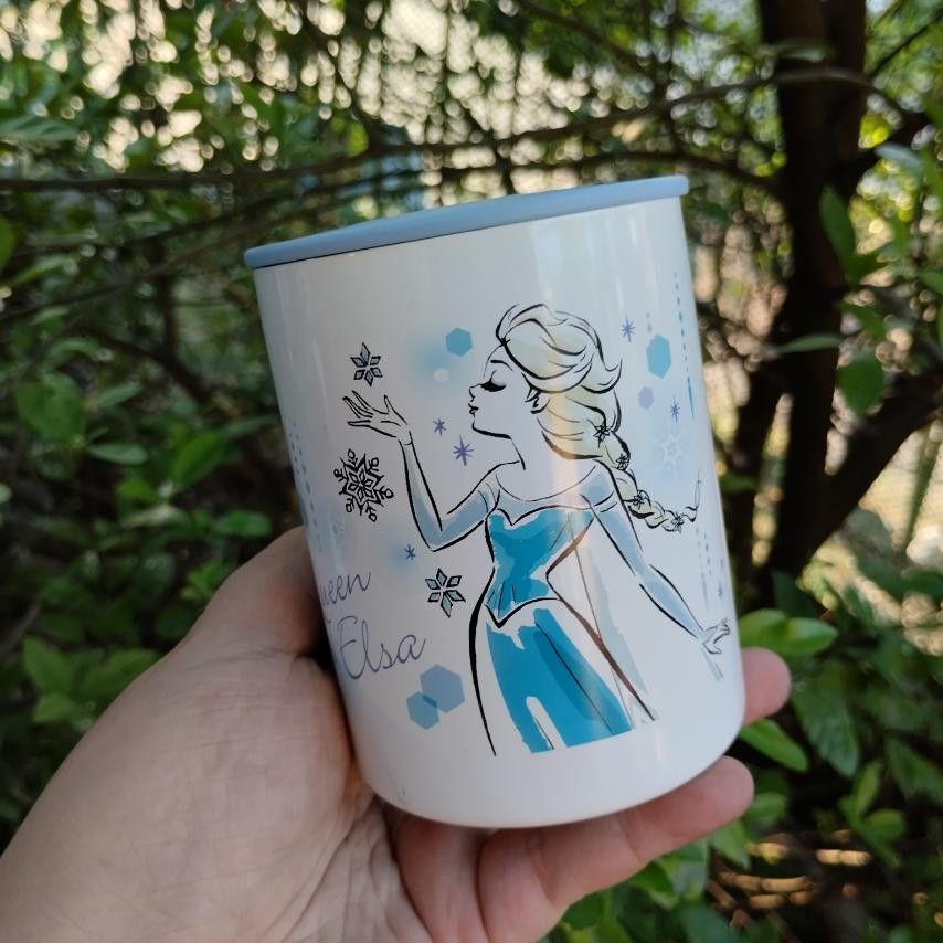 DISNEY Frozen Elsa Stainless Steel Thermal Cup on Carousell