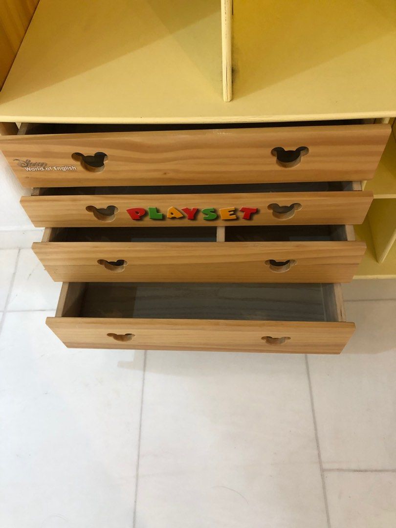 Disney solid wood bookshelf, Furniture & Home Living, Furniture ...