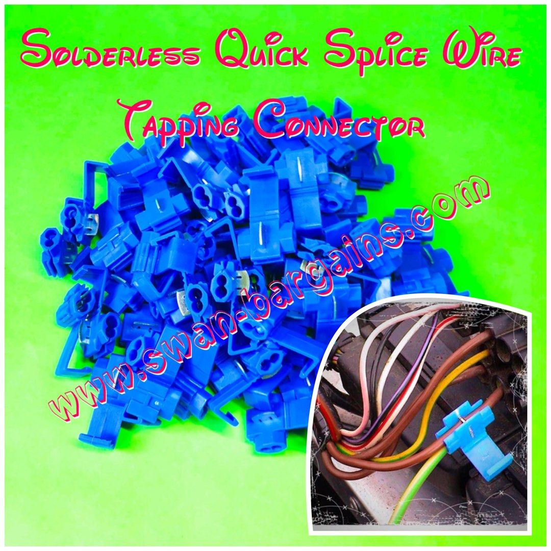 DIY Solderless Wires Tapping Connector For Automotive Household ...