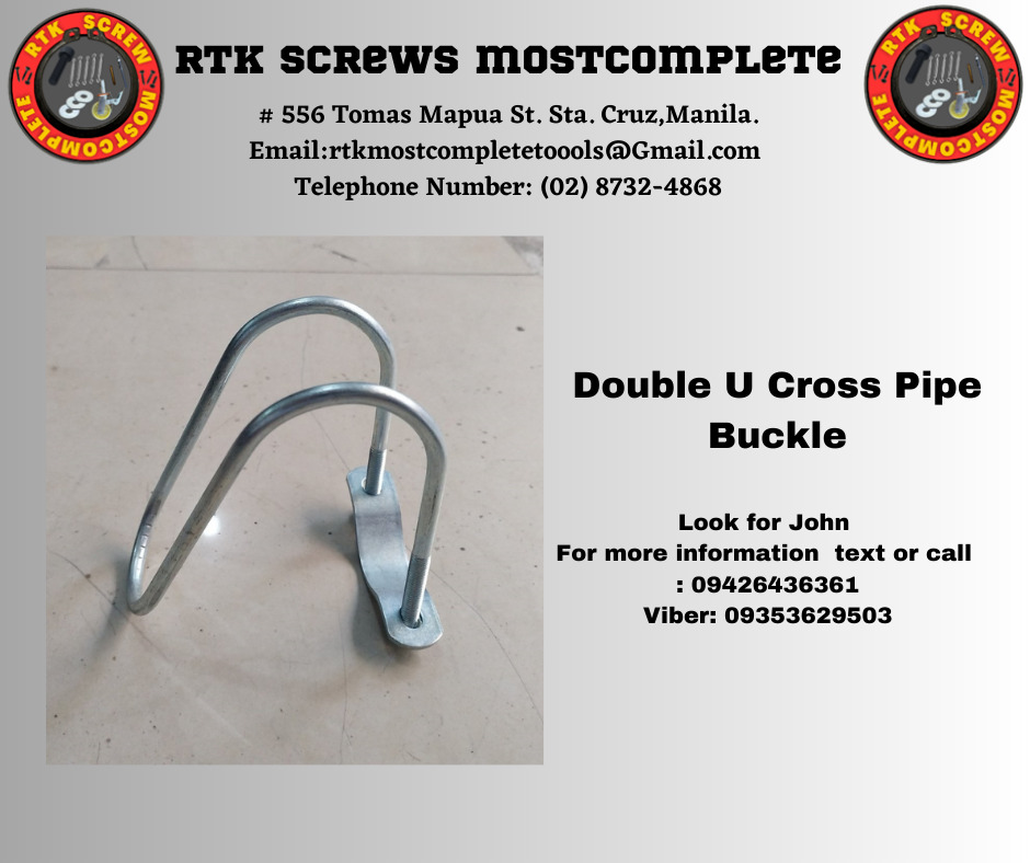 Double U Cross Pipe Buckle on Carousell