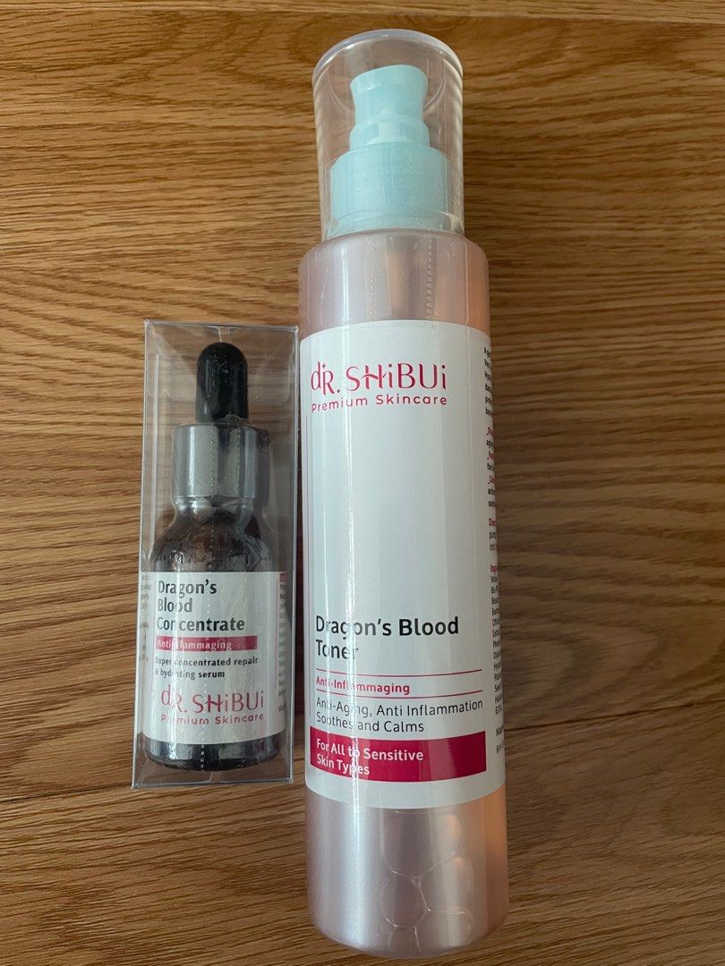 Dragon blood concentrate and dragon blood toner, Beauty & Personal Care ...