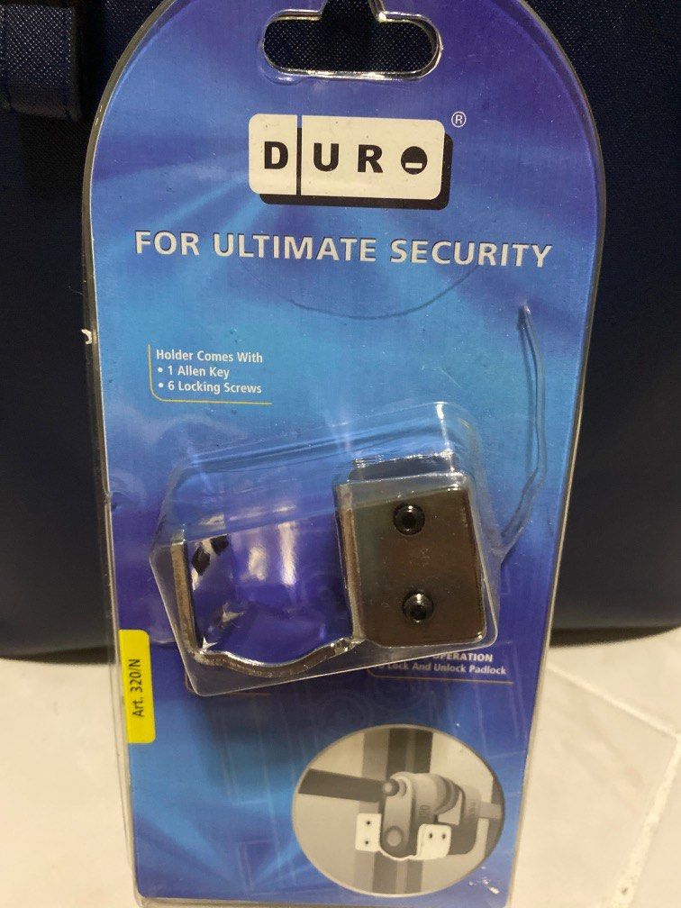 DURO Lock Holder, Furniture & Home Living, Security & Locks, Locks ...