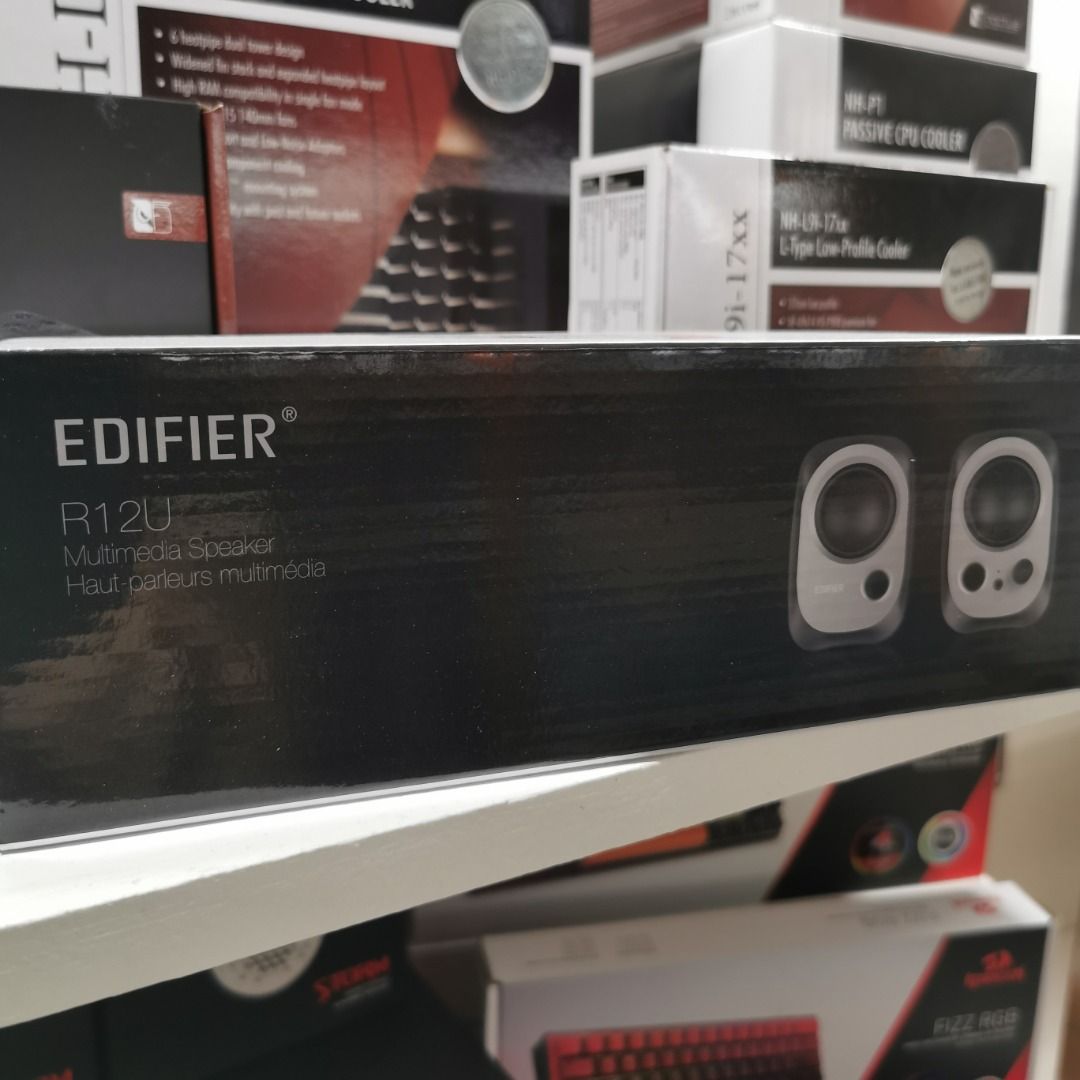 Edifier R12U 2.0 Multimedia Speaker Black, Audio, Soundbars, Speakers ...