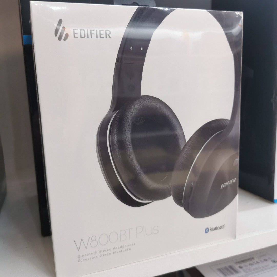 Edifier W800BT Plus Wireless Bluetooth v5.1 Stereo Headphones w/ Mic ...