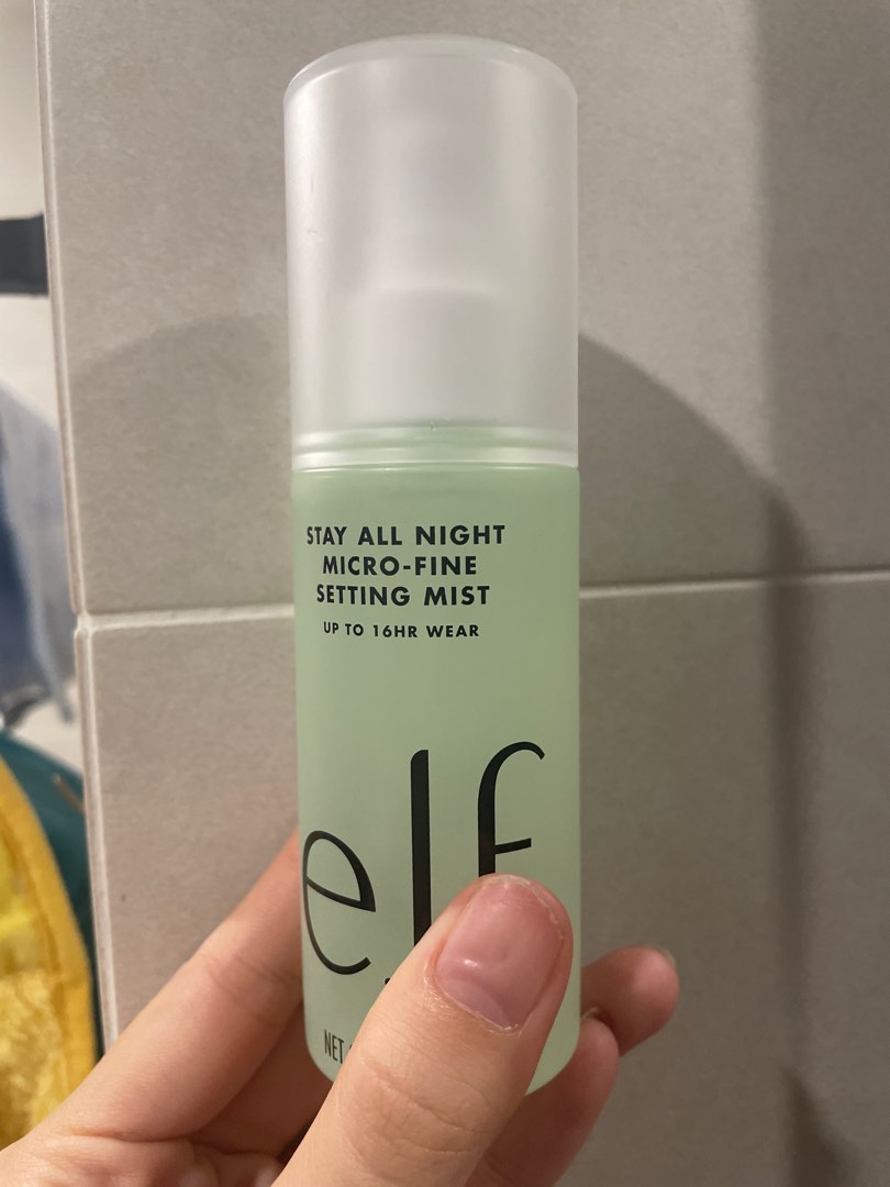 Elf Stay All Night Micro Fine Setting Mist makeup setting spray, Beauty ...
