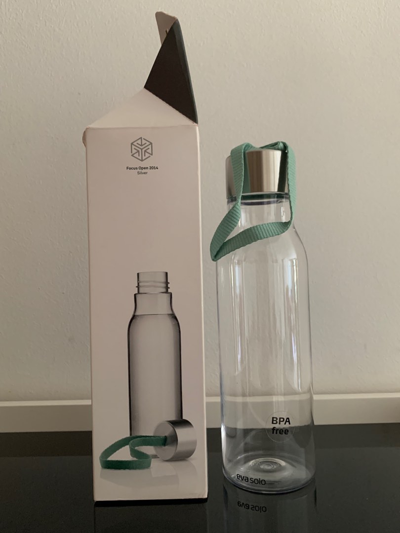 Eva Solo Drinking Water Bottle 0.5L (100% BPA-Free), Color: TRANSPARENT ...