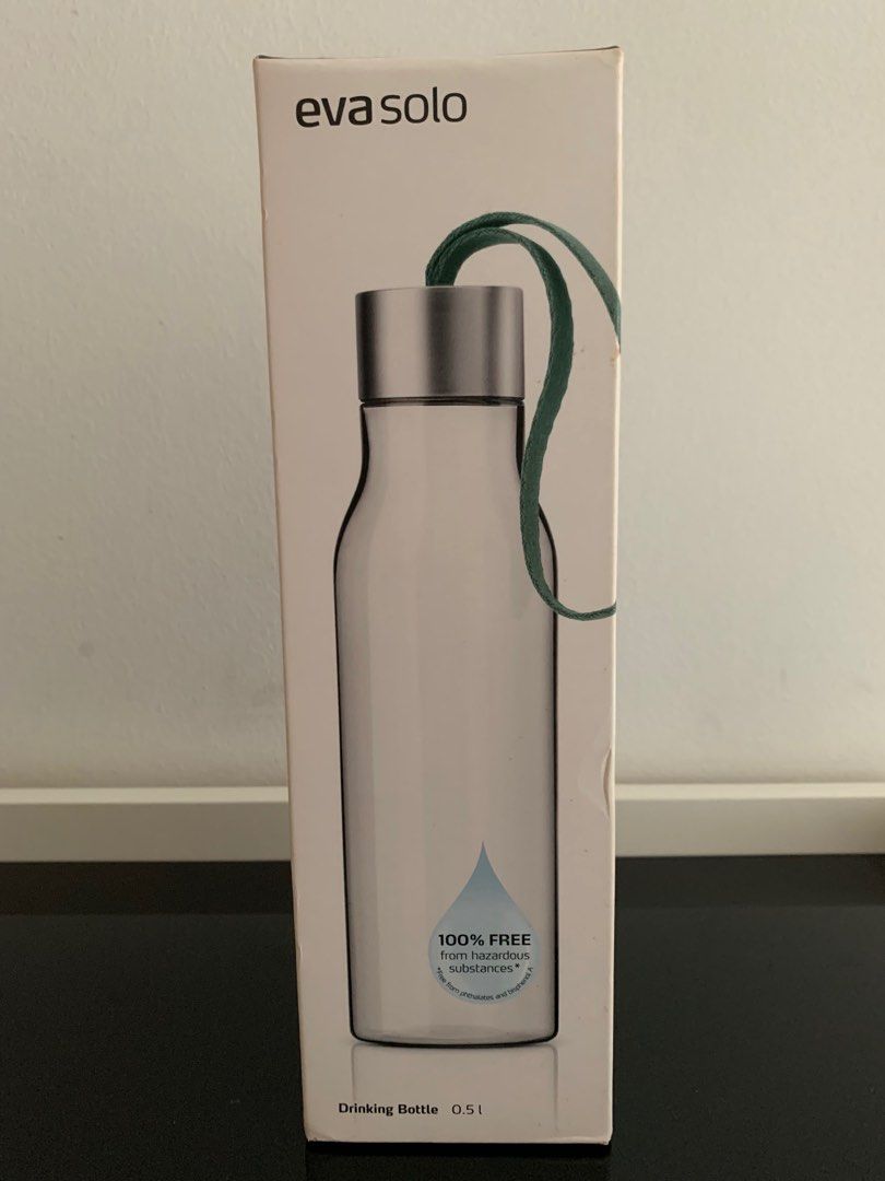 Eva Solo Drinking Water Bottle 0.5L (100% BPA-Free), Color: TRANSPARENT ...