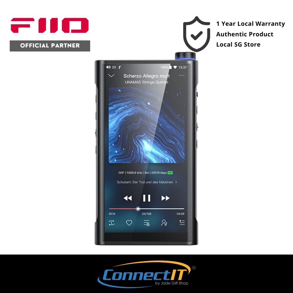 FiiO M15S Portable Hi-Res Lossless Music Player with 1 Year Local Warranty, Audio, Portable ...