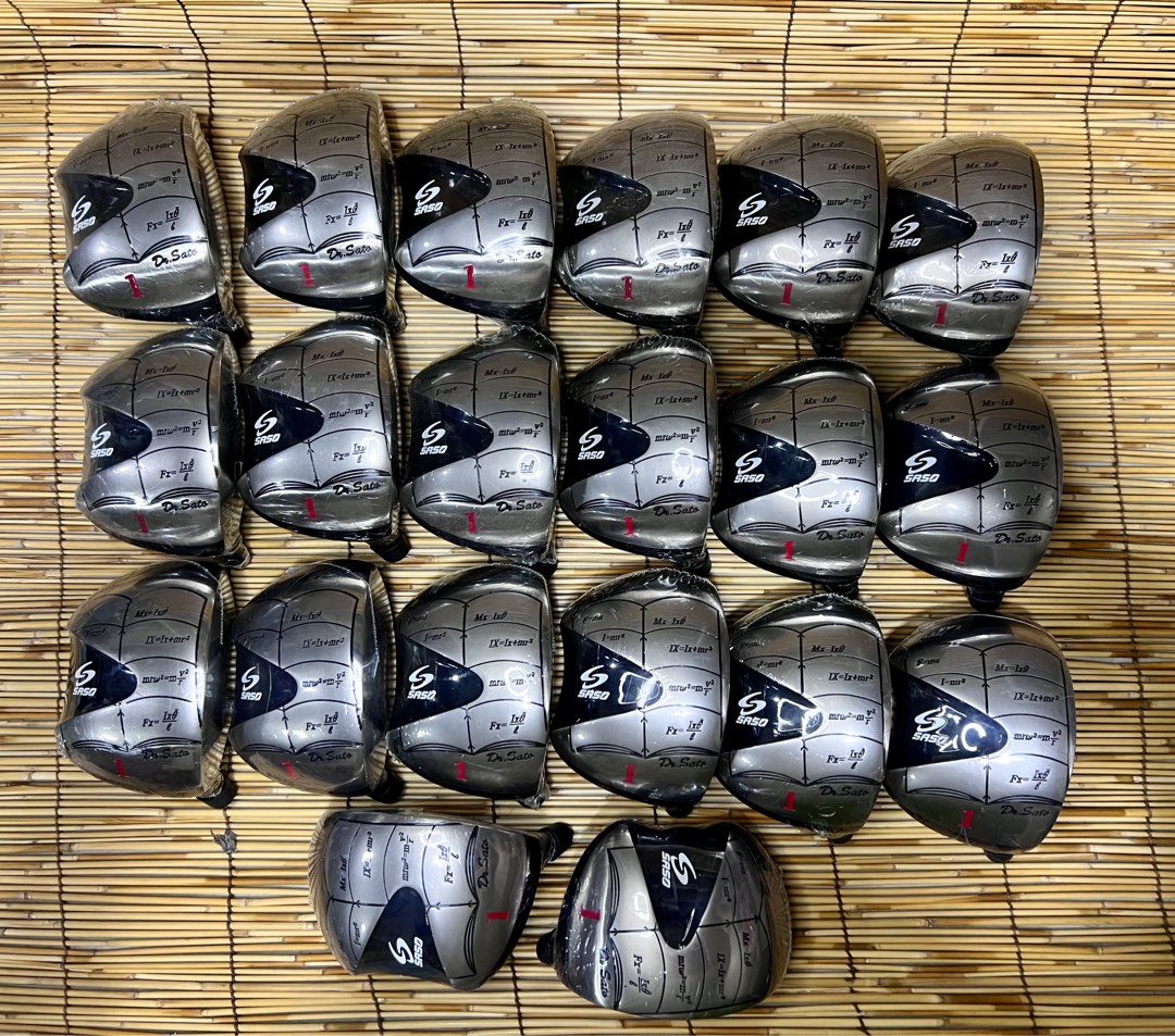 FOR TAKE ALL only SASO science golf driver head loft 14 Dr. Sato (Japan Surplus), Sports ...