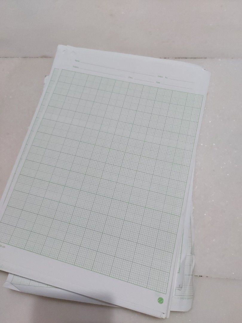 Free graph paper, Hobbies & Toys, Stationery & Craft, Stationery ...